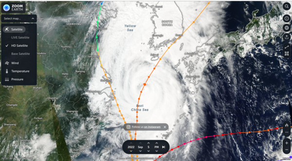 Violent Typhoon Henry’s devastating impact on South Korea