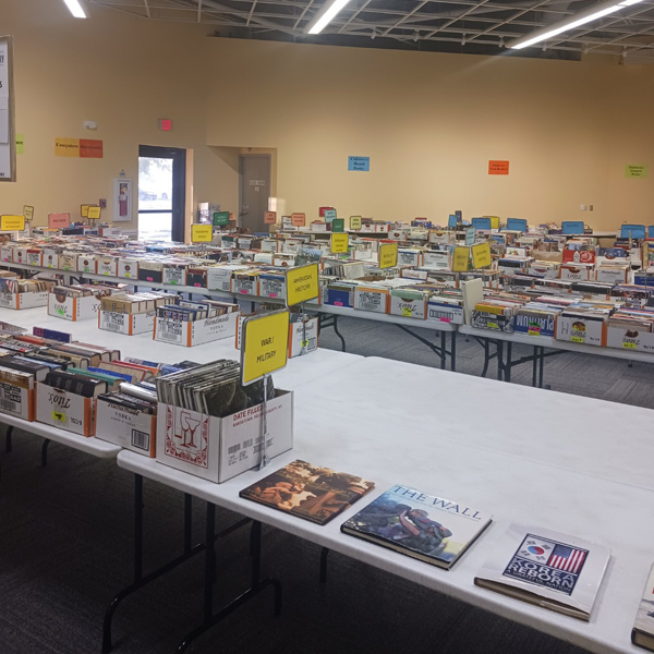 Northeast Library’s seasonal book sale draws community support